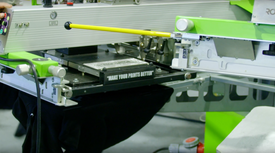 Stampinator 480, IN-LINE Heat Press Screen Printing Equipment