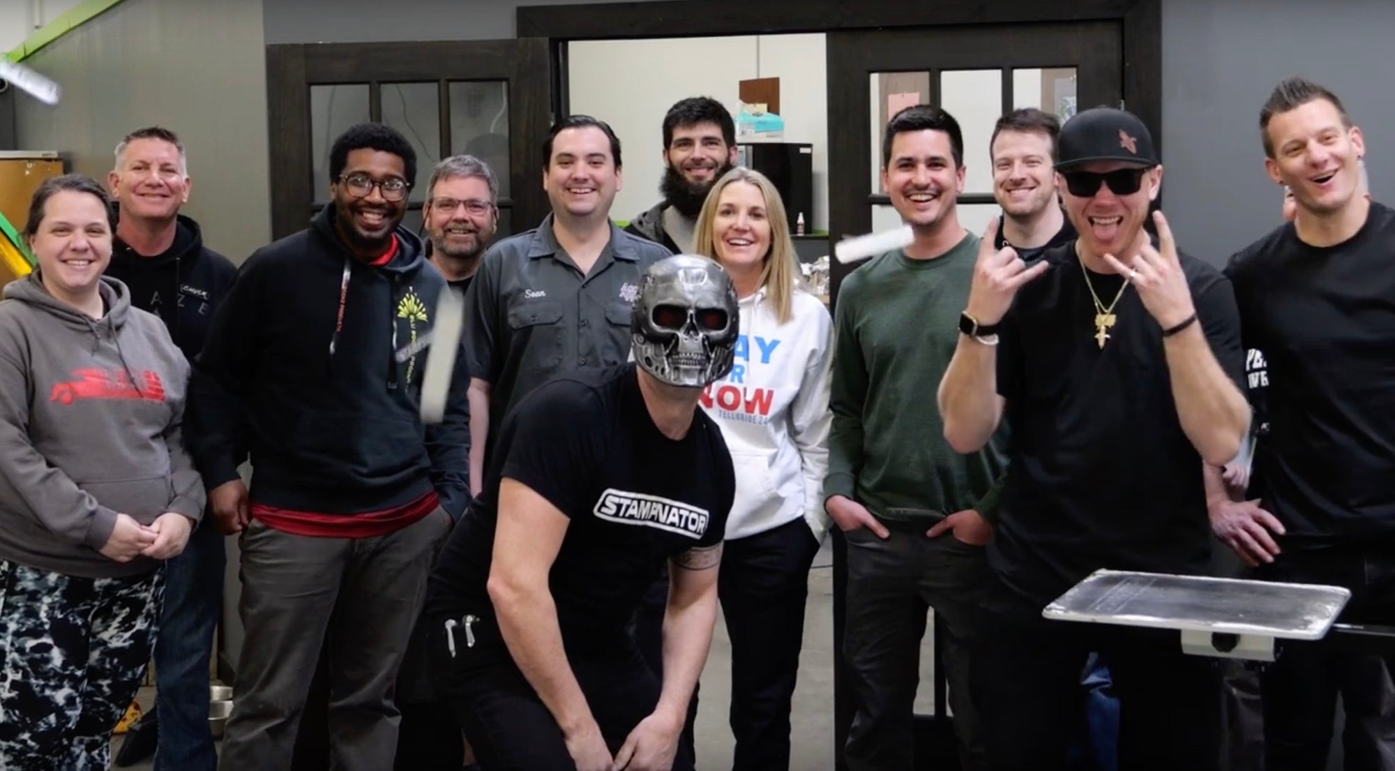 Stampinator 480, IN-LINE Heat Press Screen Printing Equipment