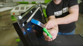 Stampinator 480, IN-LINE Heat Press Screen Printing Equipment